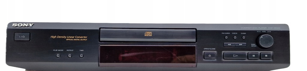 SONY odtwarzacz CD player CDP XE 220 CDP-XE220 - 15318637811 - oficjalne archiwum Allegro