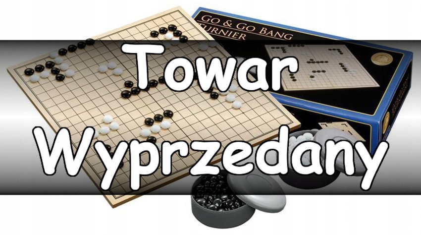 GOBAN-ZESTAW DO GRY W GO PLANSZA + KAMIENIE DO GRY - 8869420522 ...