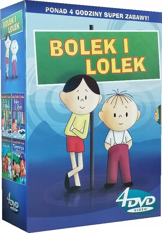 BOLEK I LOLEK [BOX 4 DVD] - 12247653553 - oficjalne archiwum Allegro