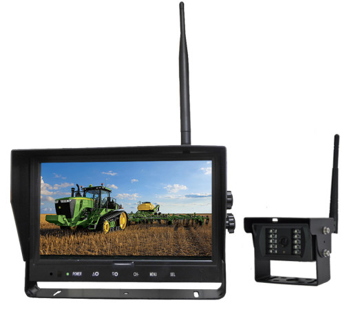 Bezprzewodowy zestaw KAMERA MONITOR z NAGRYWANIEM - 7224607101 ...