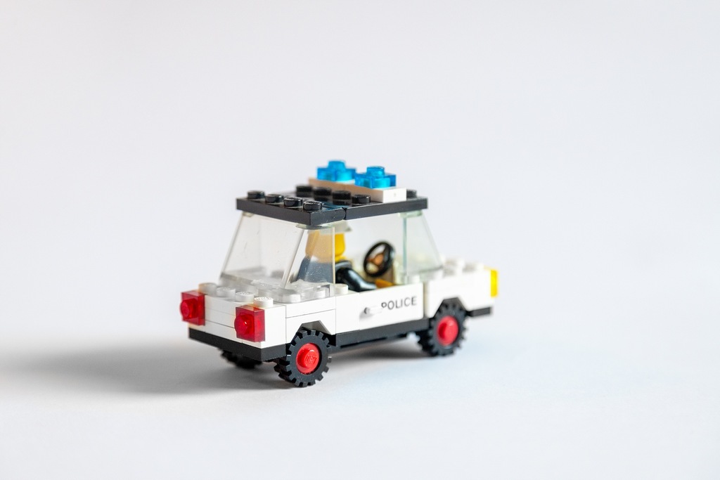 LEGO Town System 6623 Police Car PRL vintage - 12717267847 - oficjalne ...