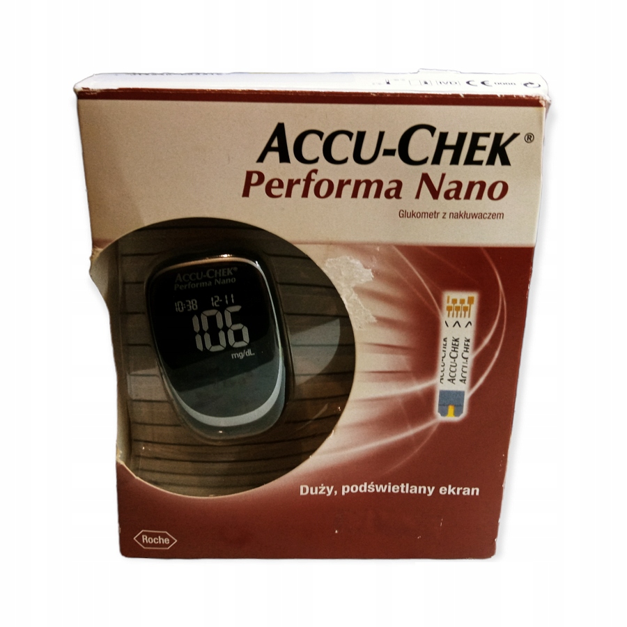 Glukometr Accu-Chek Performa Nano - 12151504594 - oficjalne archiwum ...