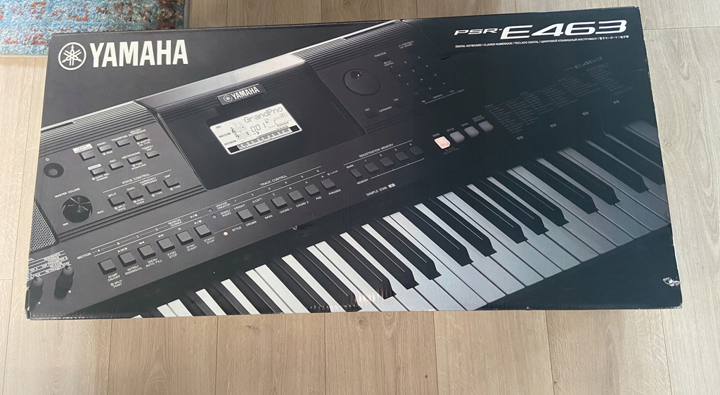 Keyboard Yamaha PSR E 463 - 12974394201 - oficjalne archiwum Allegro