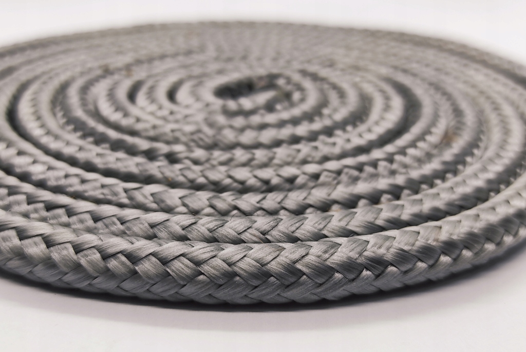 Lina polipropylenowa pleciona szara sznur 8mm - 11381566050 - oficjalne archiwum Allegro
