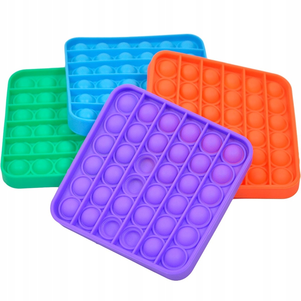 Купить АНТИСТРЕССОВАЯ СЕНСОРНАЯ ИГРУШКА PUSH BUBBLE POP IT: отзывы, фото и характеристики на ...