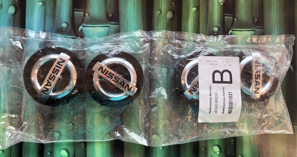 Dekielki do felg 40342-BR02A NISSAN Oryginalne - 9692972265 - oficjalne ...