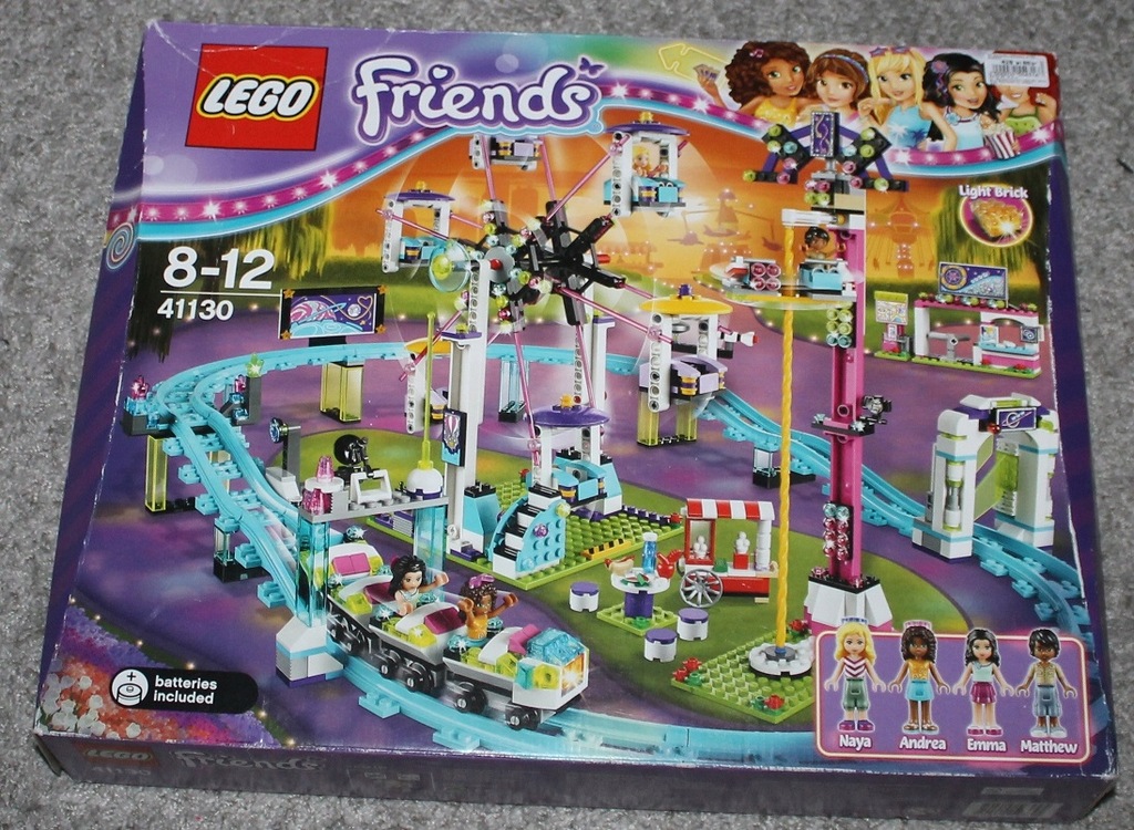 LEGO FRIENDS 41130 KOLEJKA GÓRSKA PARK ROZRYWKI - 10190735580 ...