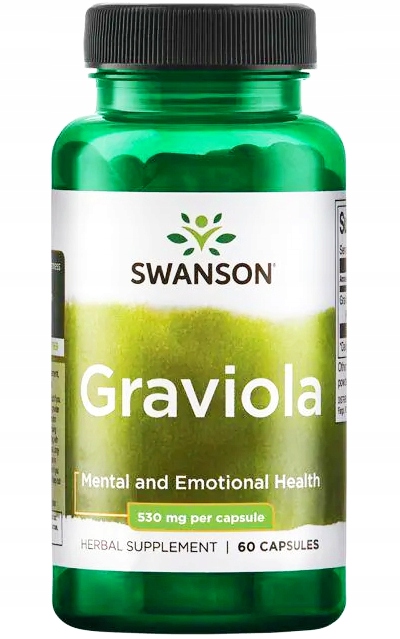 SWANSON GRAVIOLA GRAWIOLA WSPIERA SYSTEM KOMÓRKOWY - 6109805194 ...