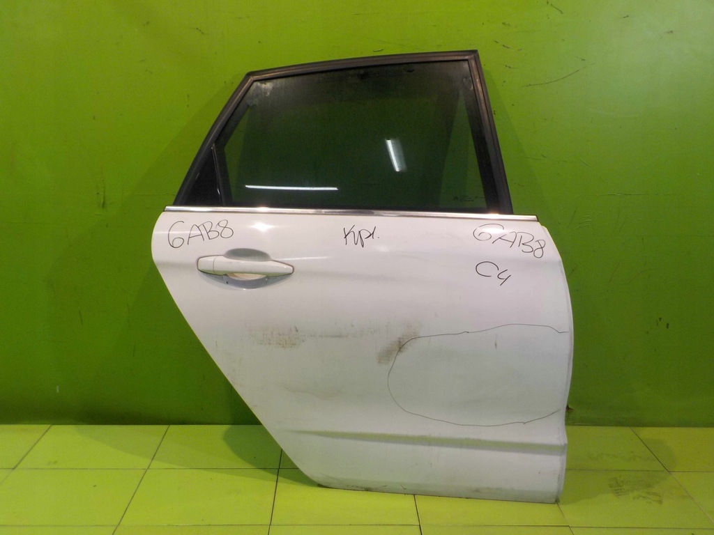 CITROEN C4 B7 II 12r HB 5D drzwi prawe tyl - 13278619660 - oficjalne ...