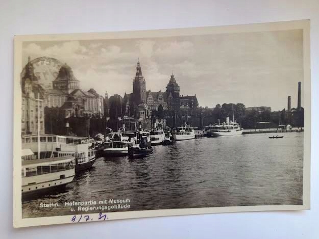 SZCZECIN Stettin port hafen statki 1931 - 12291454409 - oficjalne ...