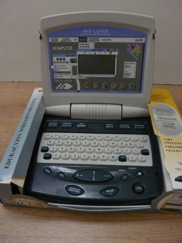 ZABAWKA EDUKACYJNA KOMPUTEREK, LAPTOP + GRATIS - 8392774622 - oficjalne ...