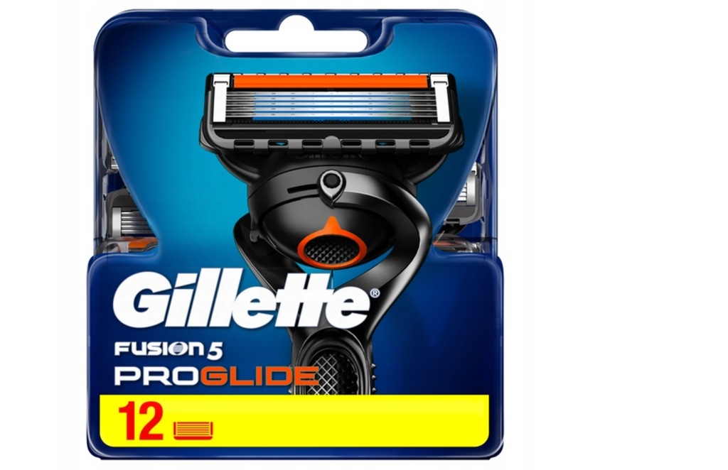 WKŁADY WYMIENNE GILLETTE FUSION 5 PROGLIDE - 12619954612 - oficjalne ...