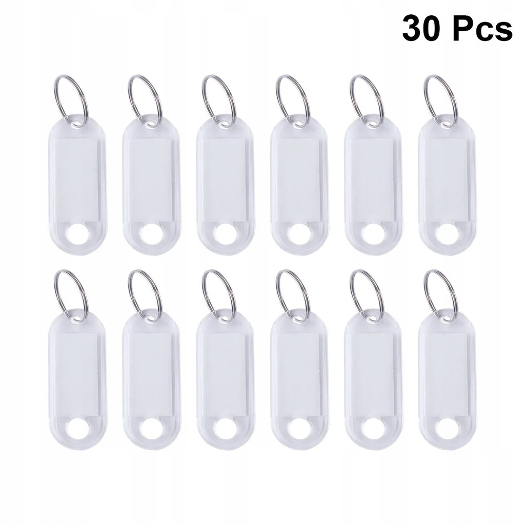 Plastic Keychain Tags Holder Blank 30 Pcs - 13776276958 - oficjalne ...
