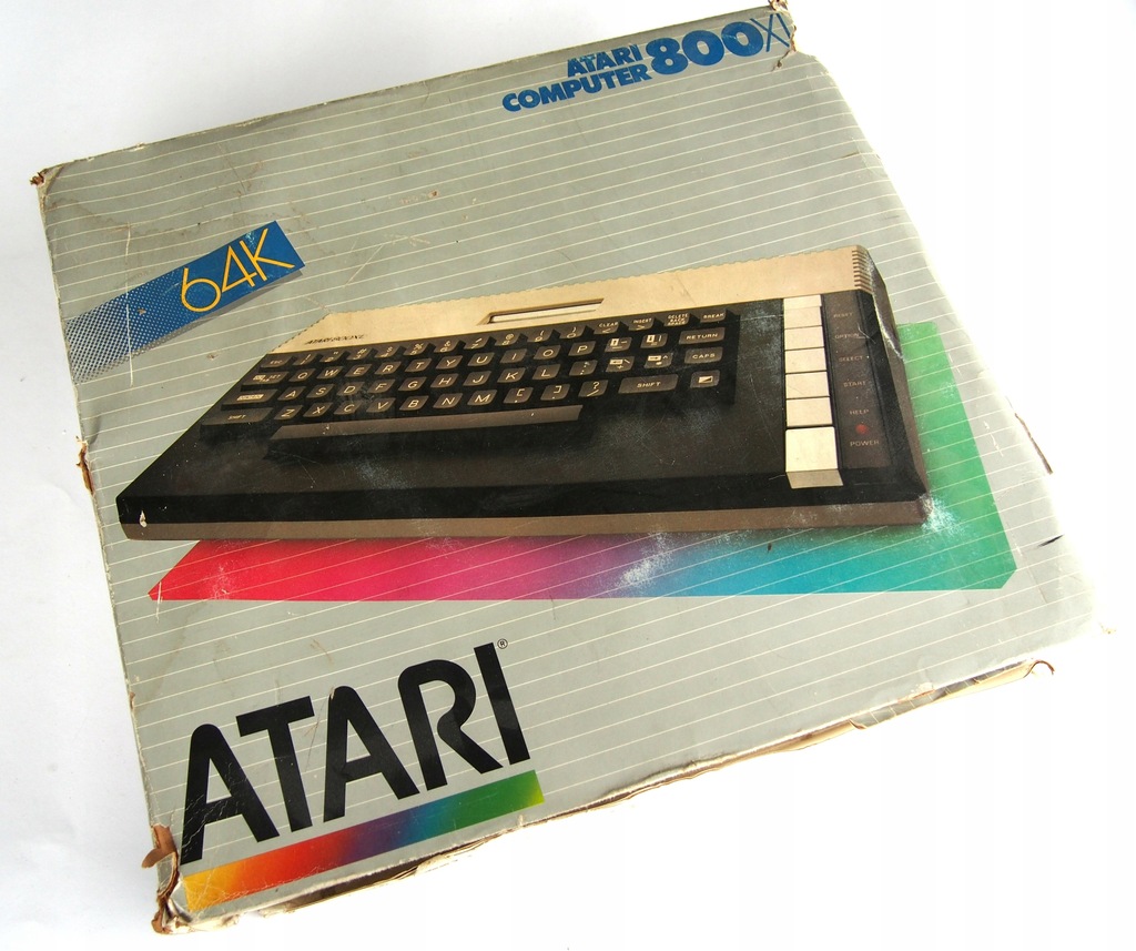 komputer ATARI 800 XL ( box ) - 13007376492 - oficjalne archiwum Allegro