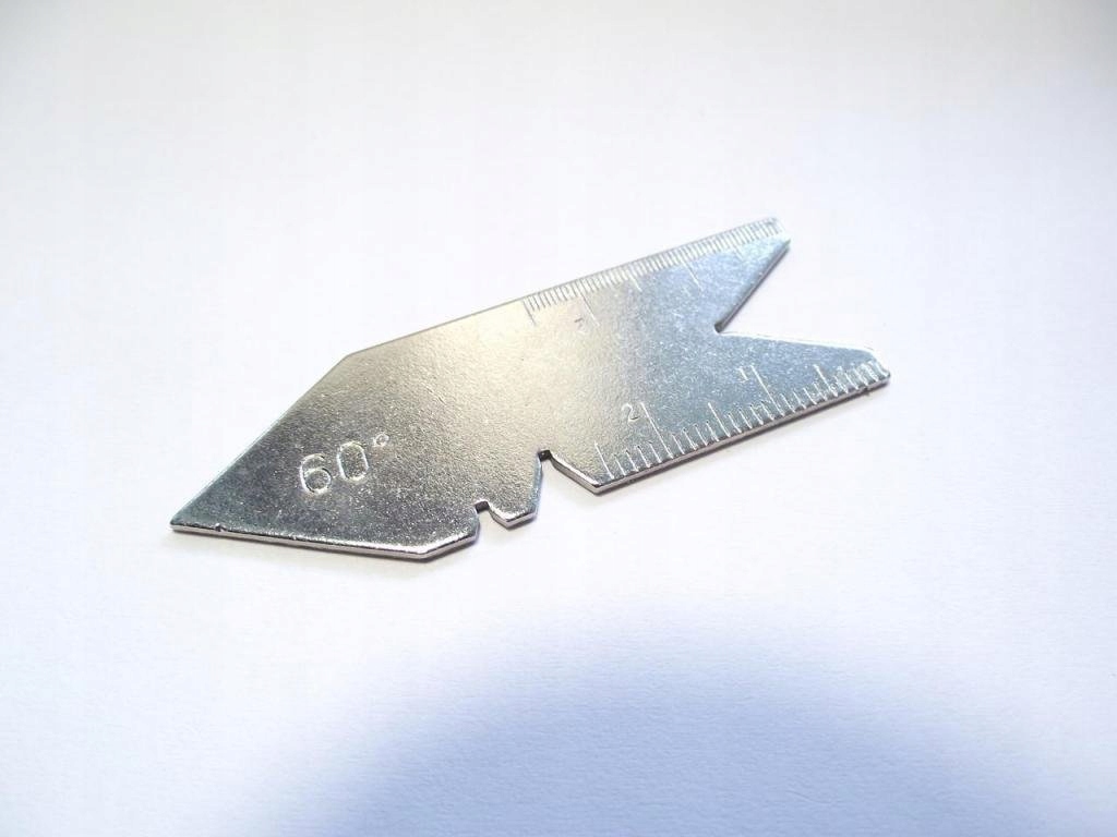 Wzorzec do gwintów 60 st,do noży tokarskich FORMAT - 8901537413 ...