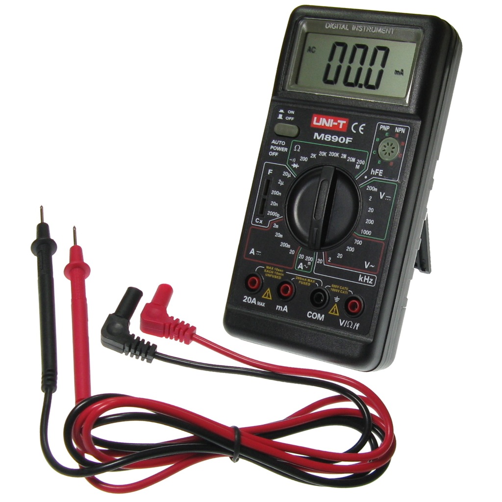 uniwersalny miernik cyfrowy M890F UNIT multimetr - 7478518090 - oficjalne archiwum Allegro