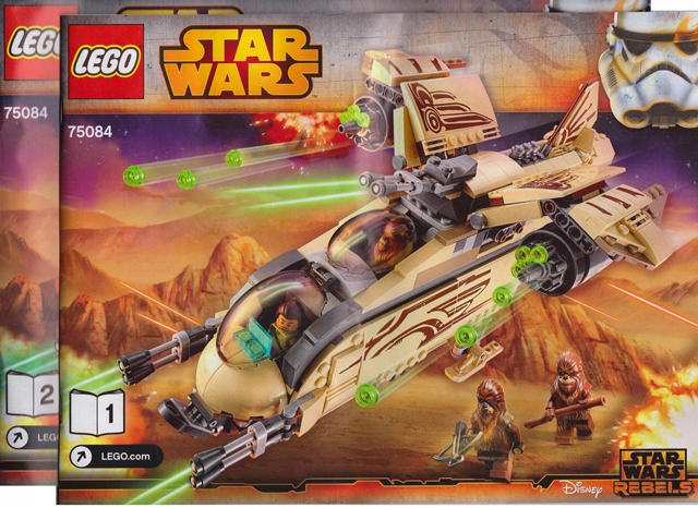 LEGO Star Wars Instrukcja 75084 Wookiee Gunship - 12578728592 ...