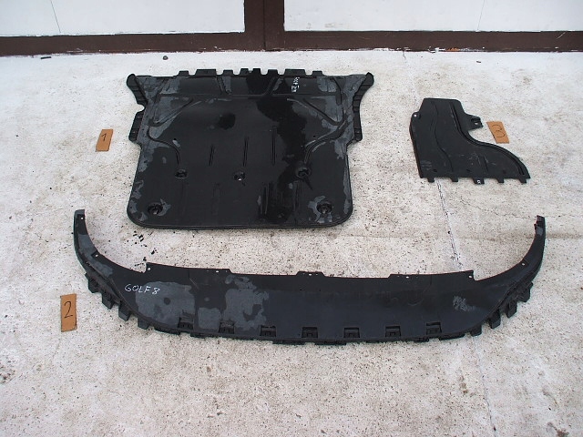 GOLF VIII 8 PŁYTA POD SILNIK OSŁONA DOLNA silnika podwozia pod zderzak ...