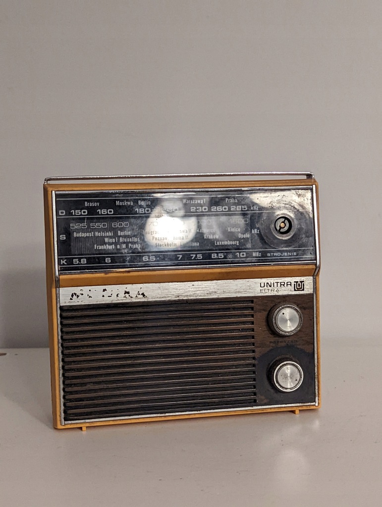 radio Unitra Eltra Monika PRL - 12805709315 - oficjalne archiwum Allegro