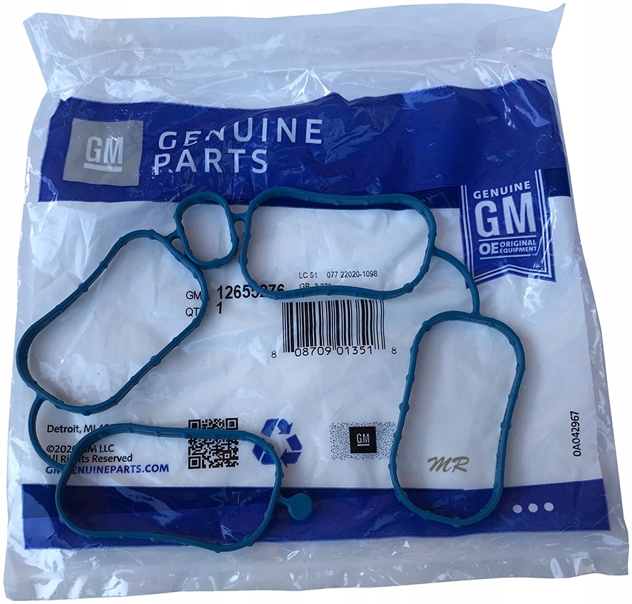 Uszczelka kolektora ssącego Chevrolet Colorado 2,5 - 12255151100 ...