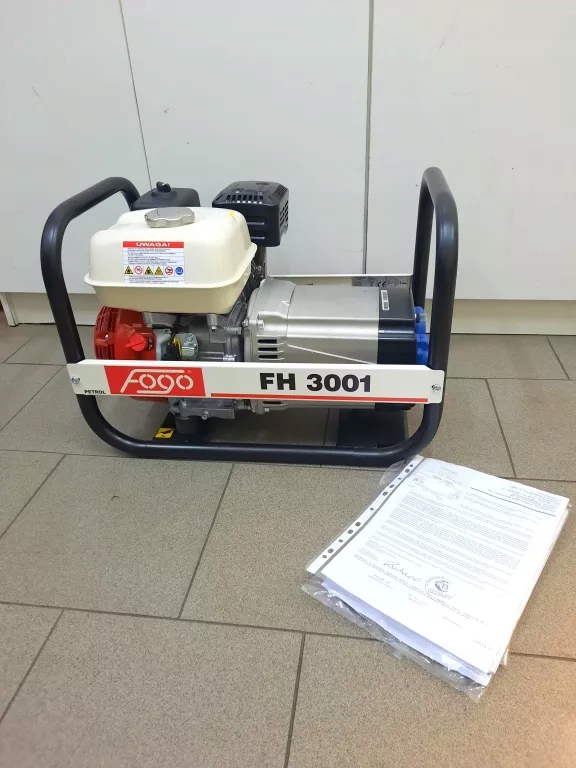 AGREGAT PRĄDOTWÓRCZY FOGO FH 3001 HONDA - 13396186542 - oficjalne archiwum Allegro