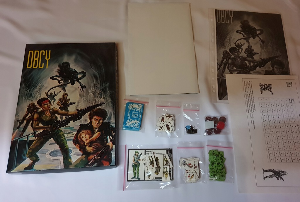 GRA PLANSZOWA OBCY [GAMBIT] - KOMPLET, UNIKAT! - 8332293741 - oficjalne ...