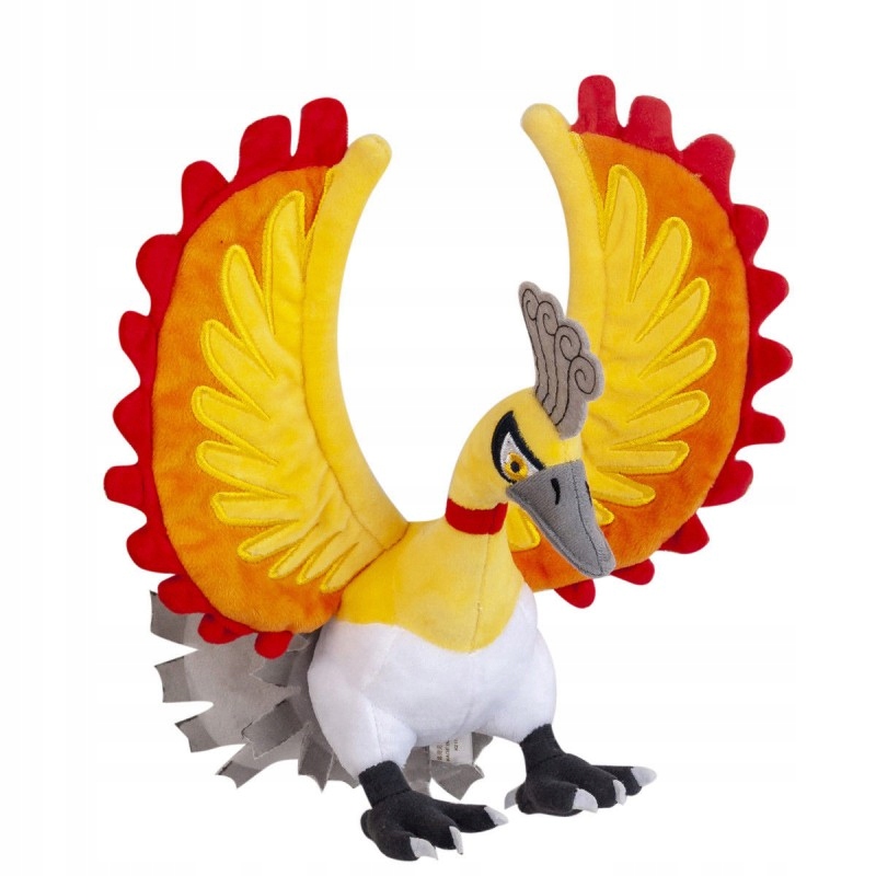 MASKOTKA POKEMON SHINY HO-OH PLUSZAK 26CM Z POLSKI - 12931925793 ...