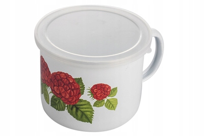 Kwarta, kubek emaliowany 12 cm z/p indukcja mix wz - 13420536122 ...