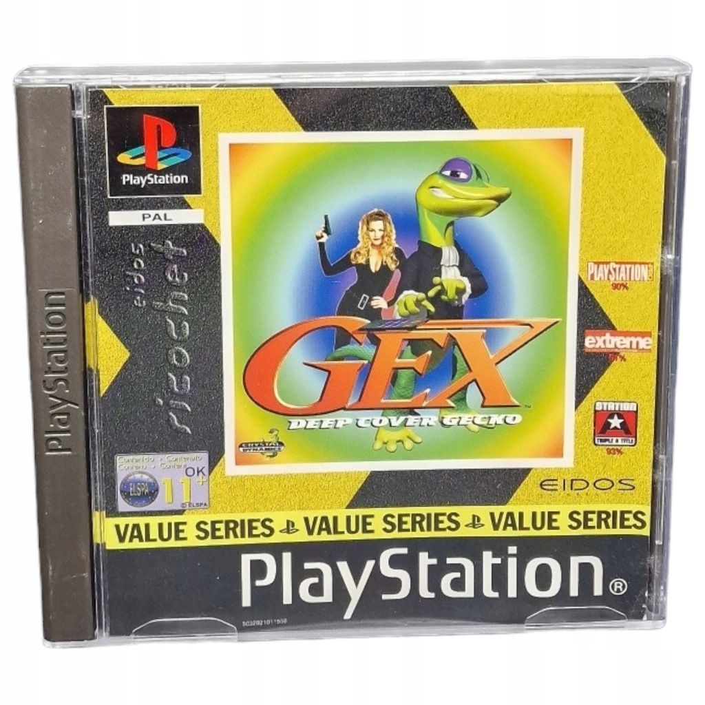 Gra PlayStation Gex 3 Deep Cover Gecko (PSX PS1 PS2 PS3) #1 ...