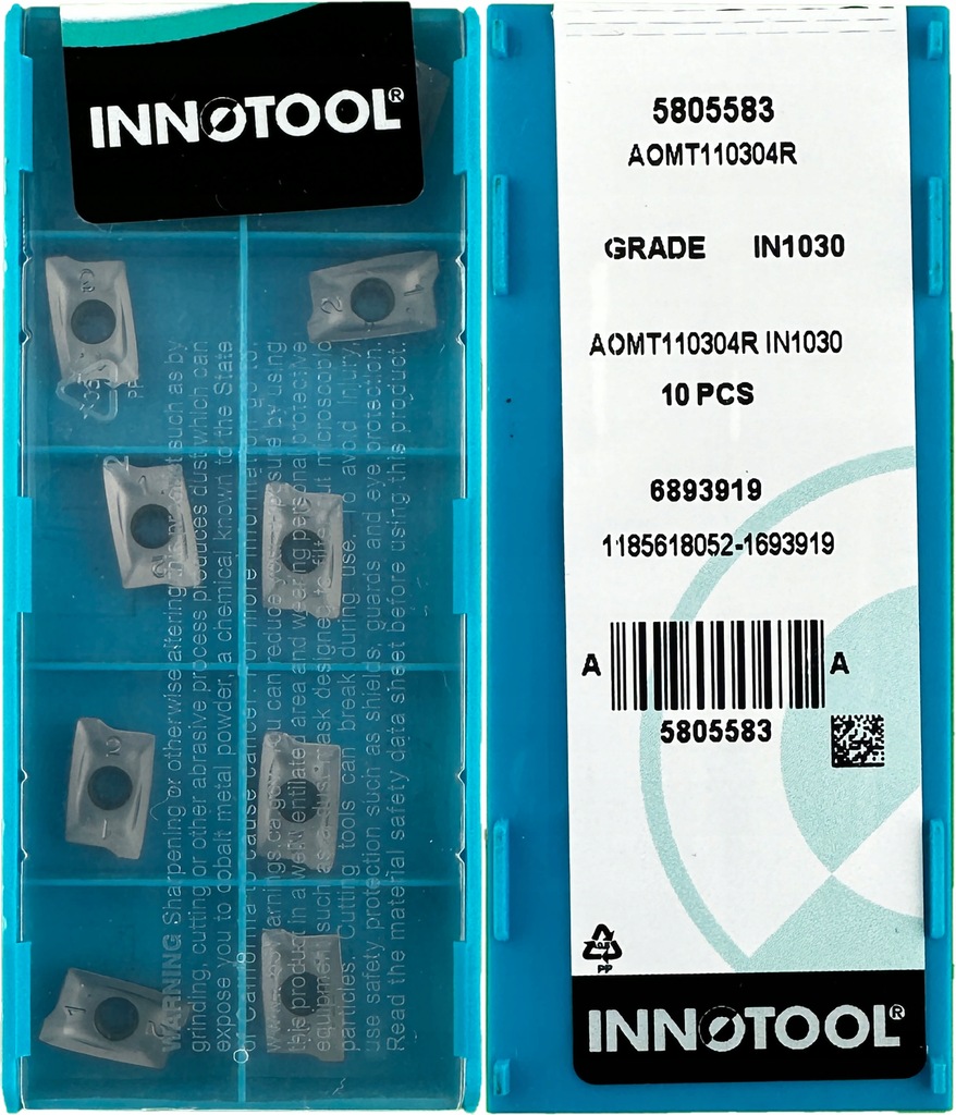 Płytki AOMT 110304R IN1030 INNOTOOL - 12294629102 - oficjalne archiwum ...