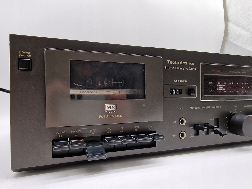 Technics RS-M8 Magnetofon deck jednokasetowy - 12084293761 - oficjalne ...