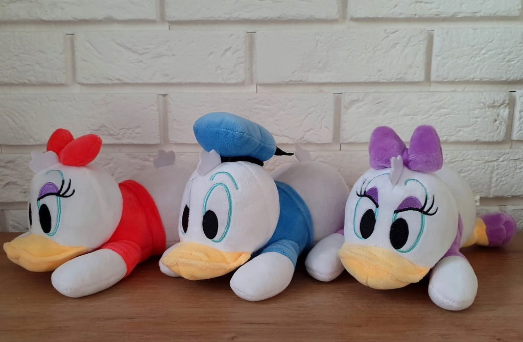 ZESTAW3szt KACZKA DAISY DEJZI DEJSI MIŚ ŚPIEWA30cm - 8952447525 ...