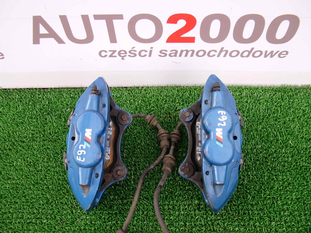 BMW E90 E92 325i ZACISKI PRZÓD BREMBO PERFORMANCE - 7274848721 - oficjalne archiwum Allegro