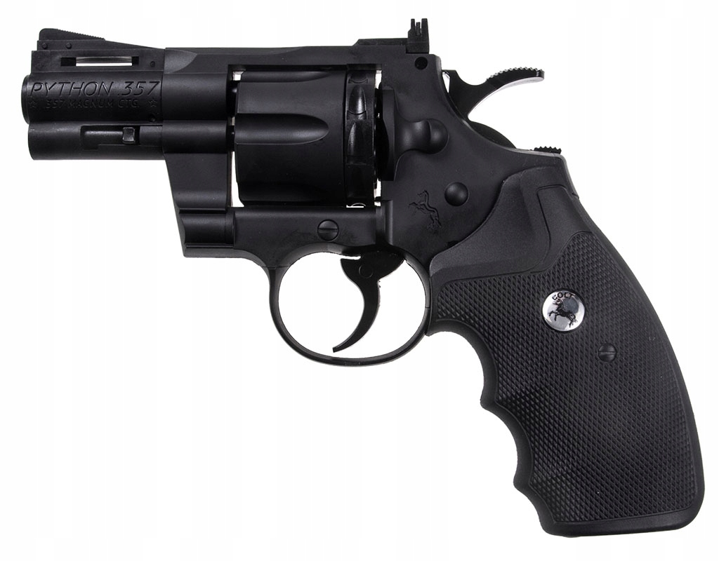 Wiatrówka rewolwer Colt Python .357 2,5 4,5 mm - 12619425150 - oficjalne archiwum Allegro