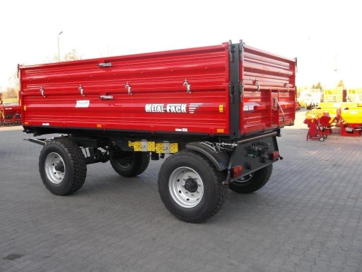 PRZYCZEPA ROLNICZA METAL-FACH 8TON T711/1 - 7617250371 - oficjalne archiwum Allegro