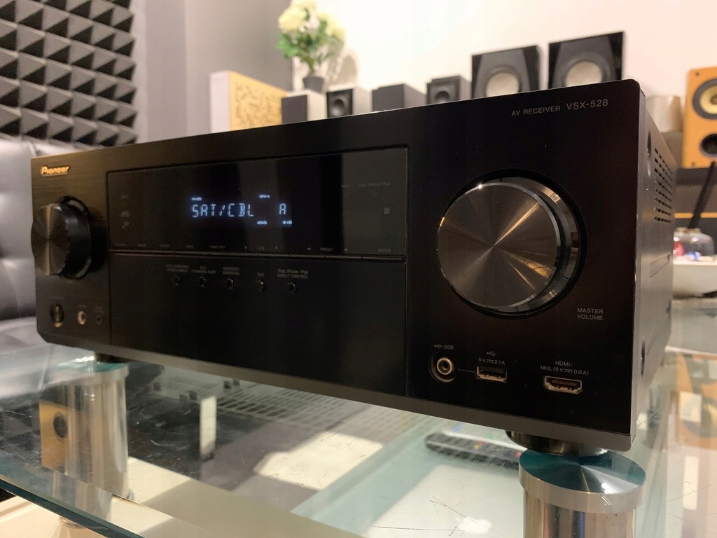 Amplituner Sieciowy 5.1 Pioneer VSX-528 HDMI 3D 4K DLNA vTuner - 14664374505 - oficjalne ...