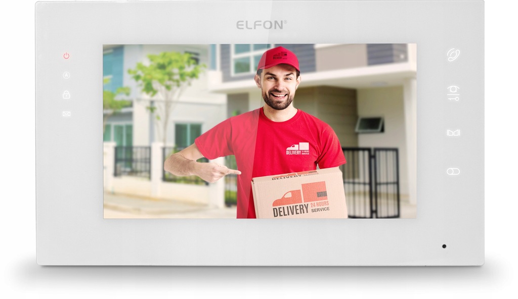 Wideodomofon Monitor ELFON OPTIMA OP-VM7F Fayo7 - 10636734367 - oficjalne archiwum Allegro