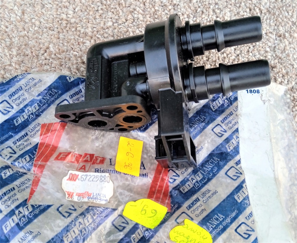 Zawór nagrzewnicy Fiat Seicento 900 1.1 1100 600 - 12955746301 ...