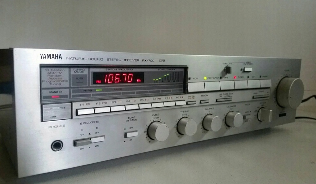 Amplituner Yamaha RX-700 Nippon Gakki Japan - 12660385002 - oficjalne ...