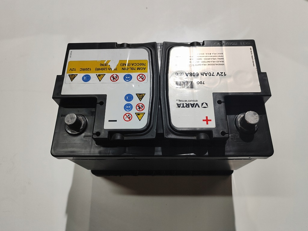 SPORTAGE HYUNDAI TUCSON CEED III AKUMULATOR VARTA 12V 70AH 608A START/STOP - 16761136145 ...
