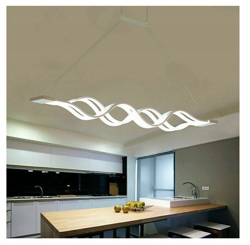 Lampa LED Fala biała lampa sufitowa 80W - 10775629861 - oficjalne ...