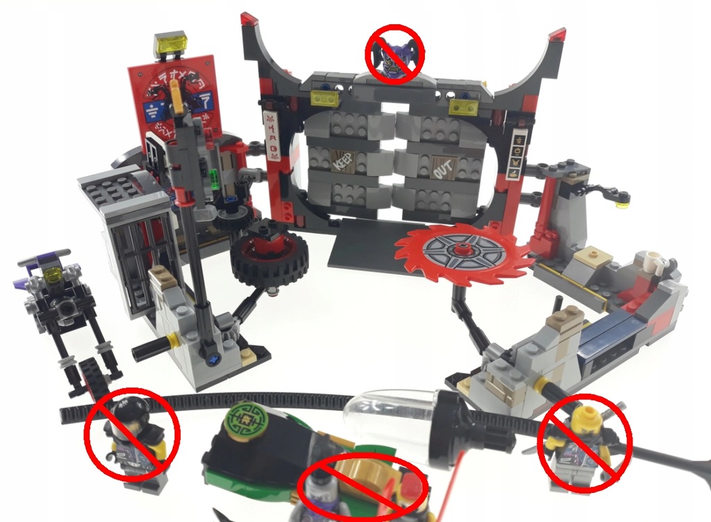 Lego 70640 @@@ KWATERA S.o.G. @@@ tylko klocki! - 10418012812 ...