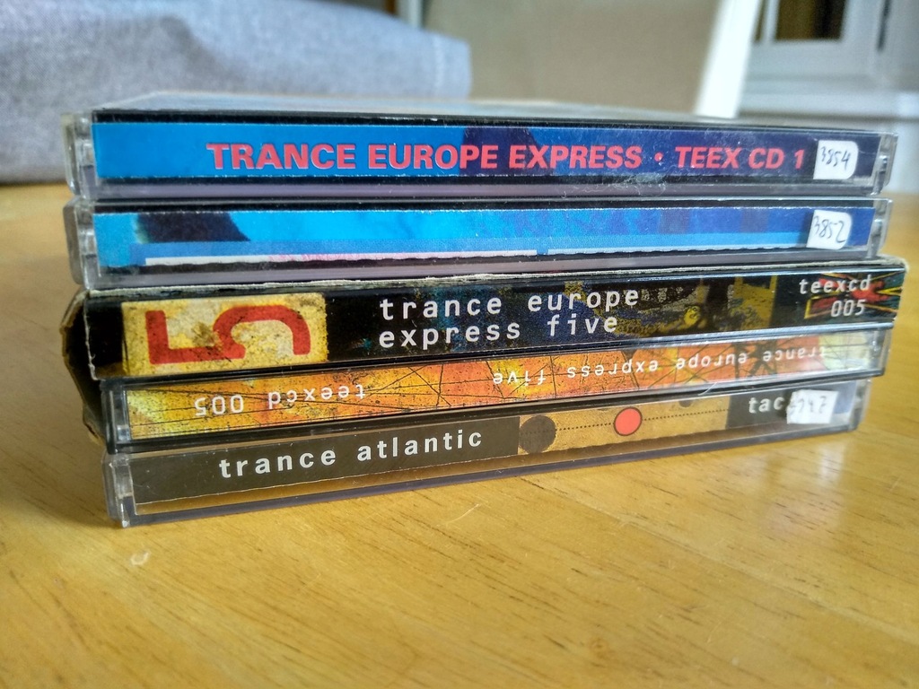 Trance Europe Express TEX - zestaw 4 płyt CD !! - 10942311979 ...