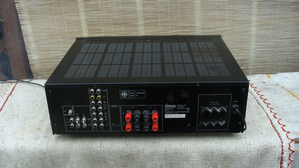 Wzmacniacz Yamaha ax-570 - 12640782580 - oficjalne archiwum Allegro