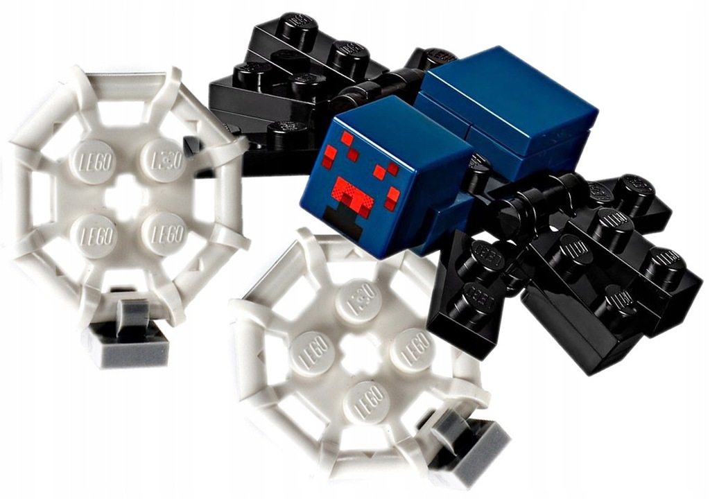 LEGO Minecraft Pająk + pajęczyna Cave Spider 21124 - 7702177592 ...