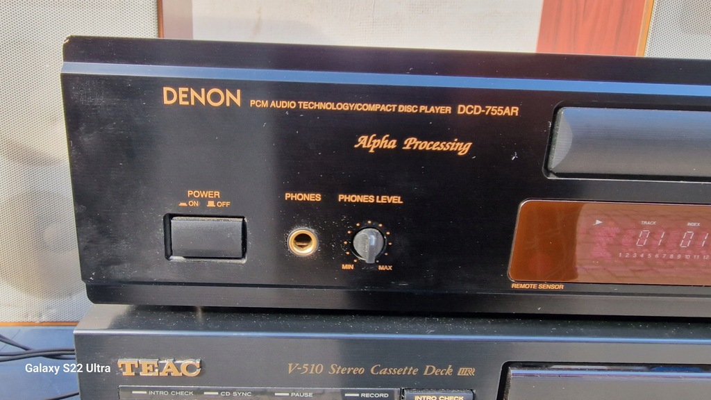 Odtwarzacz CD Denon Dcd 755 ar czarny - 14528835592 - oficjalne archiwum Allegro