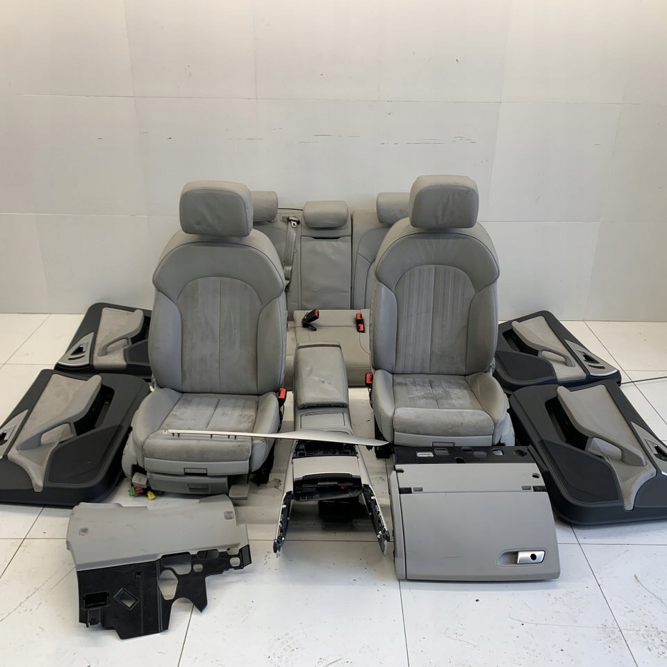 Siedzenia tapicerki AUDI A6 C7 4G LIFT S-line 17r - 15015201312 - oficjalne archiwum Allegro