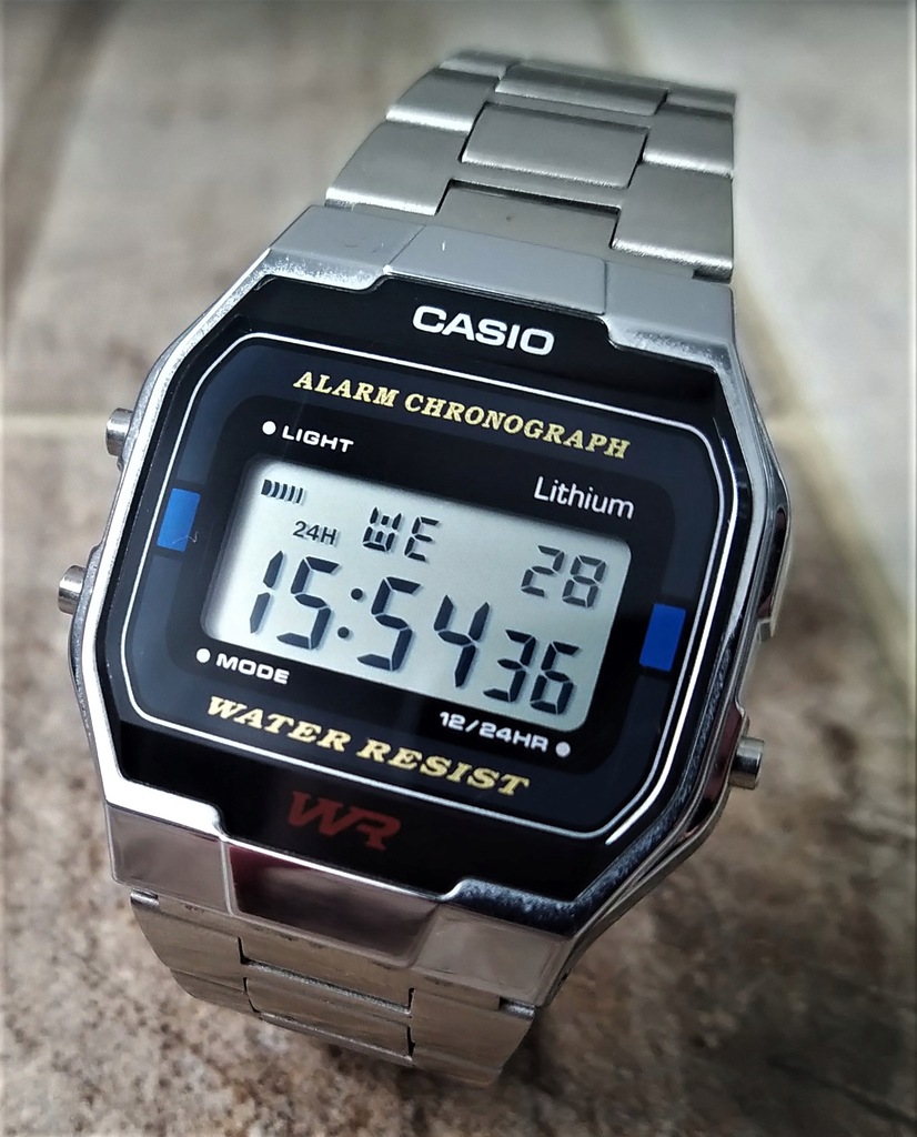 Zegarek CASIO A163W Vintage RETRO ładny stan - 12674705164 - oficjalne ...