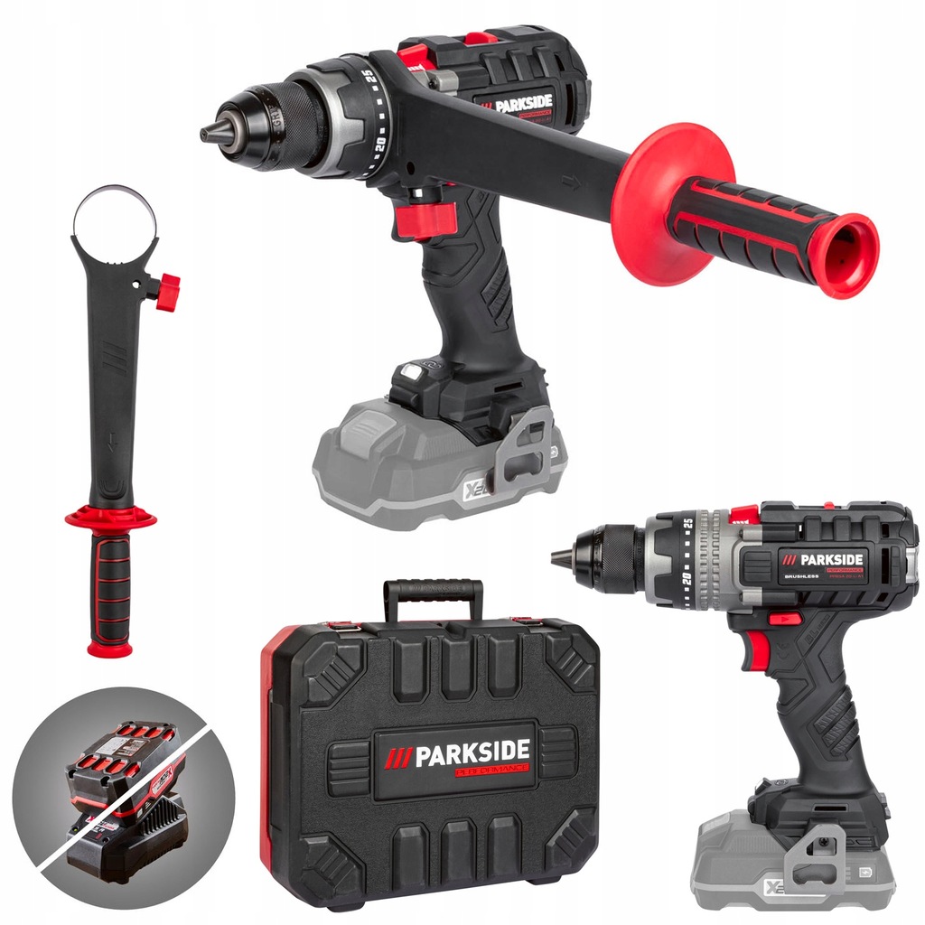 PARKSIDE PERFORMANCE Akumulatorowa wkrętarka 150Nm - 14150814355 ...