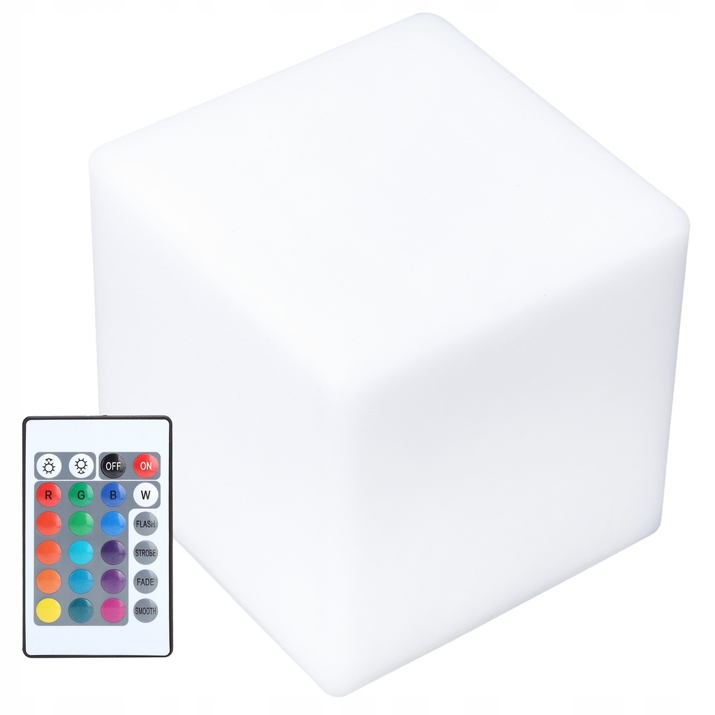 LED RGBW Cubes Light Wodoodporna USB 16 kolorów - 14015083846 ...